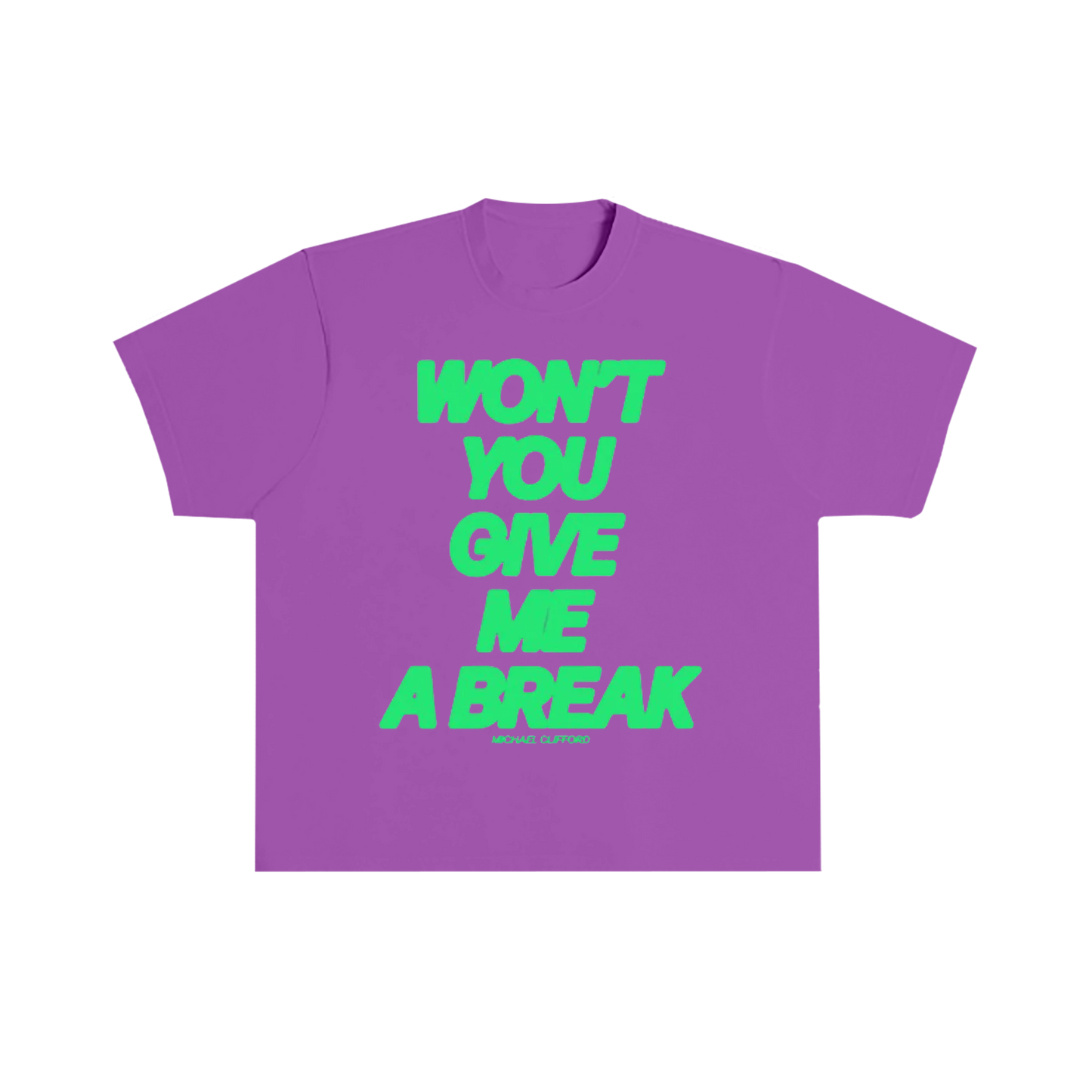 Give Me A Break Glow In The Dark Tee – Michael Clifford Official Merch